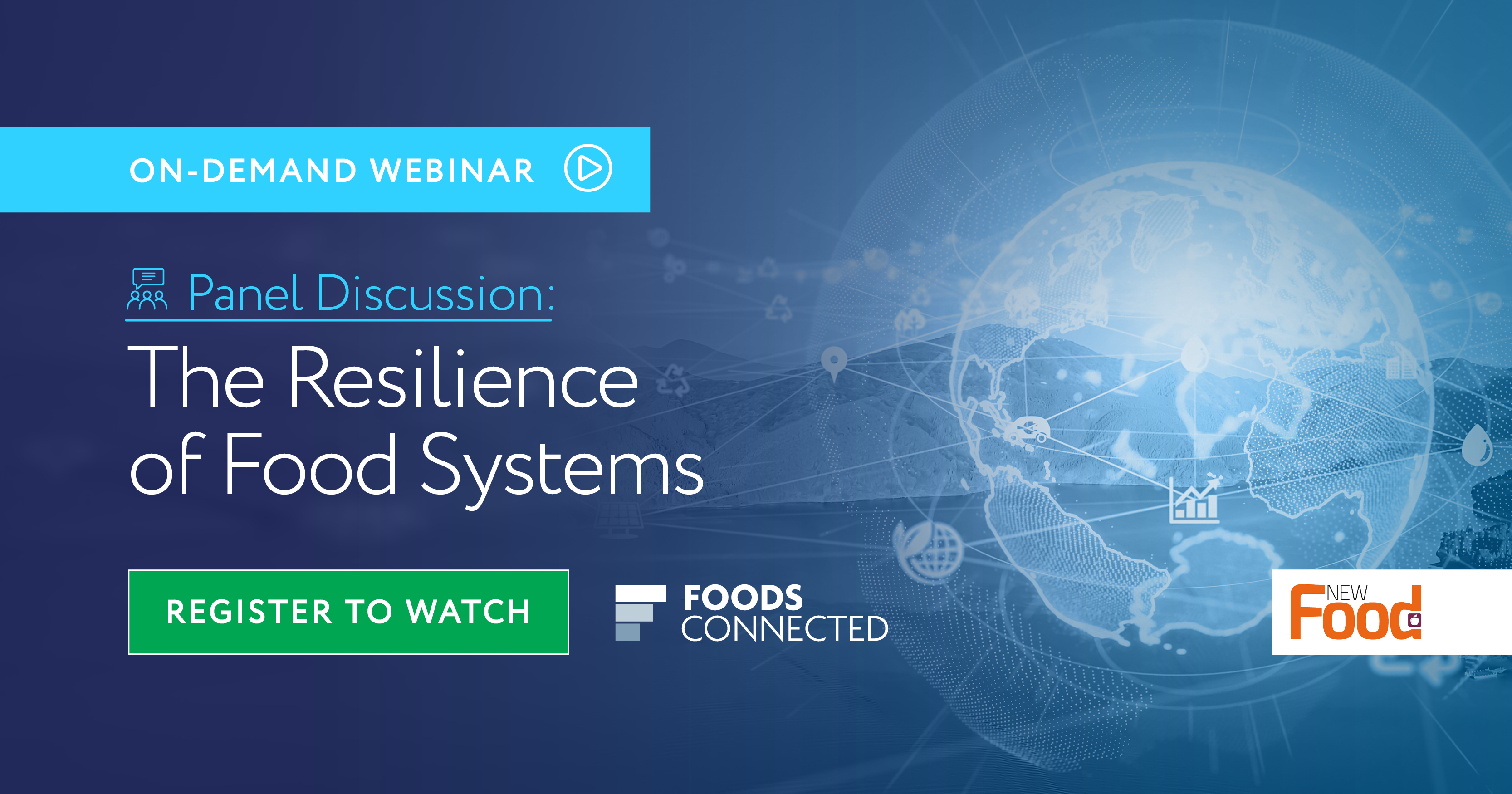 Webinar: live panel discussion on the resilience of food systems